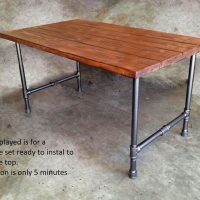 Industrial pipe coffee table legs store
