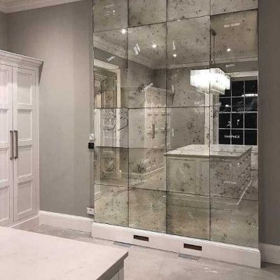 antique mirror tiles , antique mirror backsplash – Müller Designs